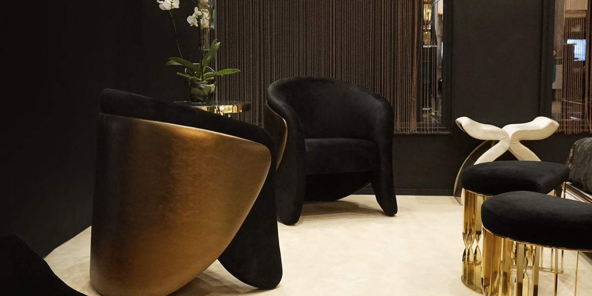 Special Item: Denise Metallic Chair by KOKET – Designer Wallcoverings ...