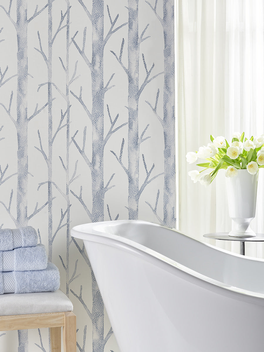 New from the House of Scalamandré: EVERETT Wallcoverings – Designer ...