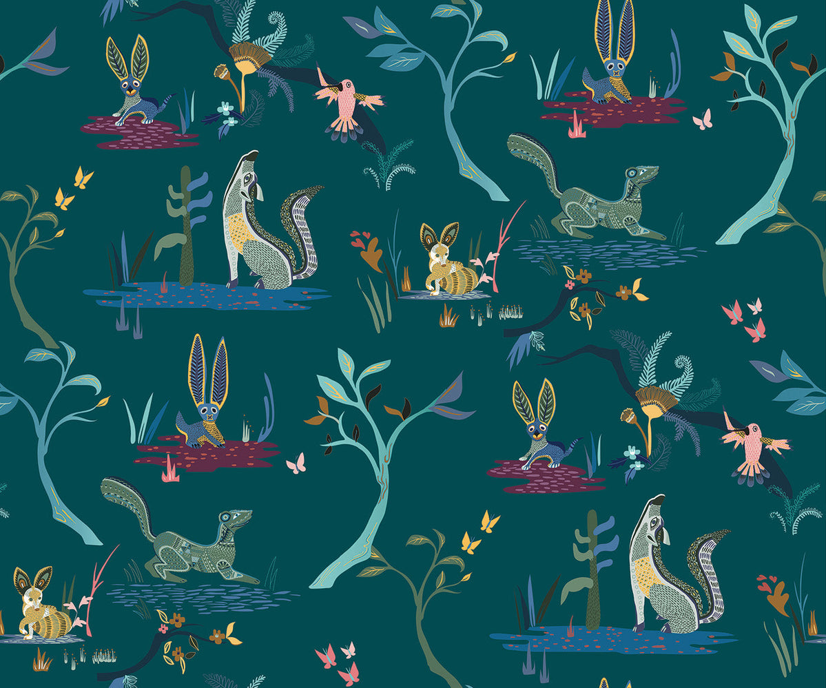 Iconic Village Fabric by Phillipe Romano Screen Prints – Designer ...