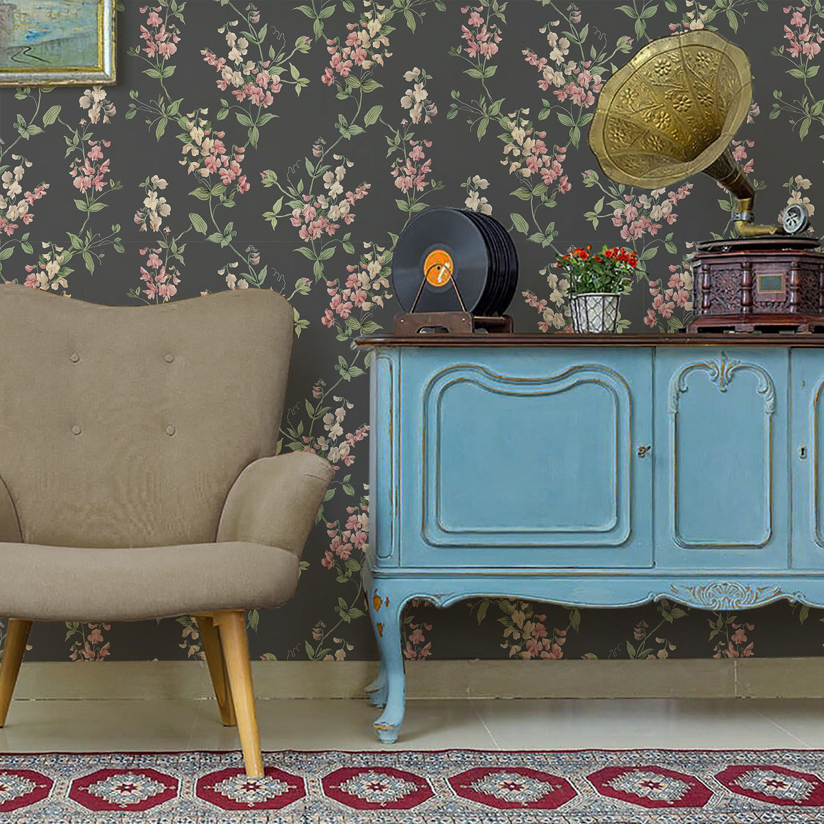 Ashford 1950's Wallpaper | DW Bespoke Studios – Designer Wallcoverings ...