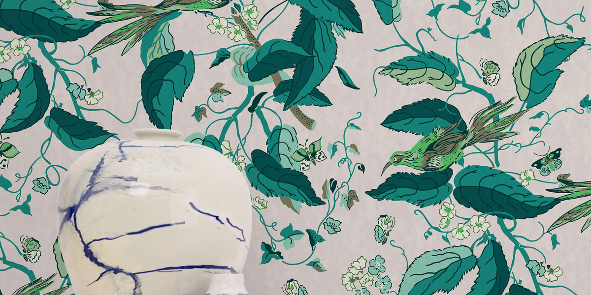 Florenza's 1950's Wallpaper | DW Bespoke Studios – Designer ...