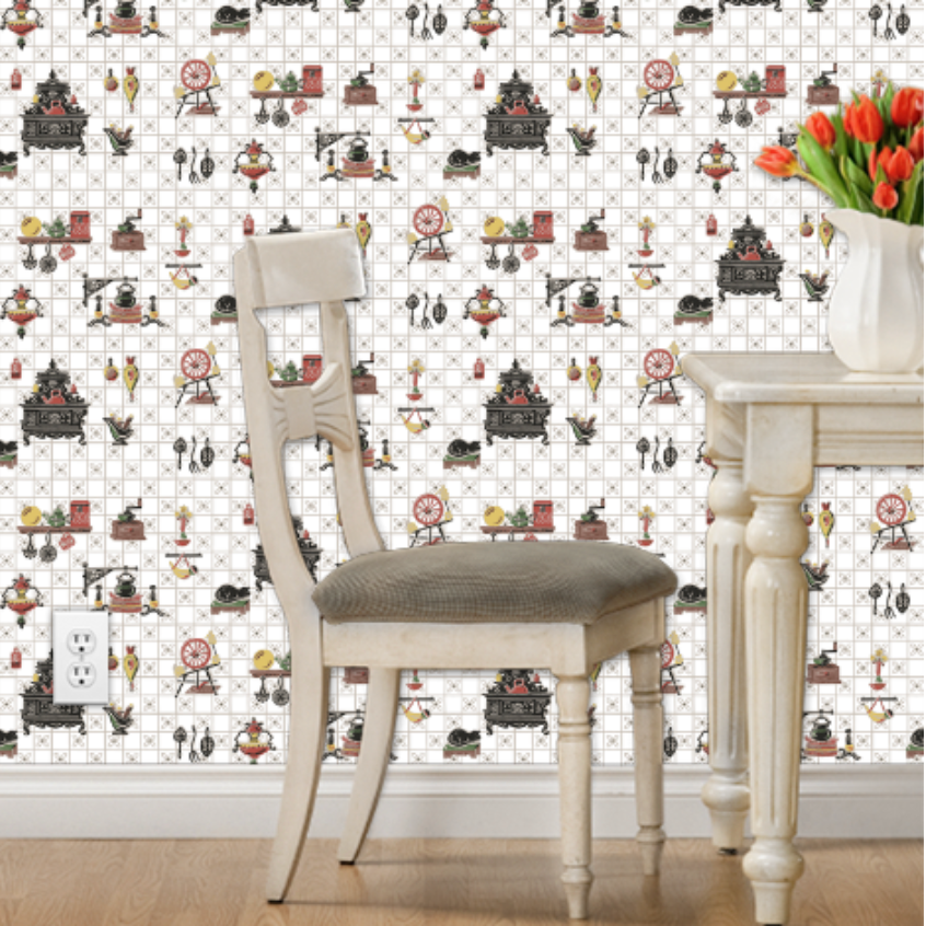 Paulina's Authentic Wallpaper | DW Bespoke Studios – Designer ...